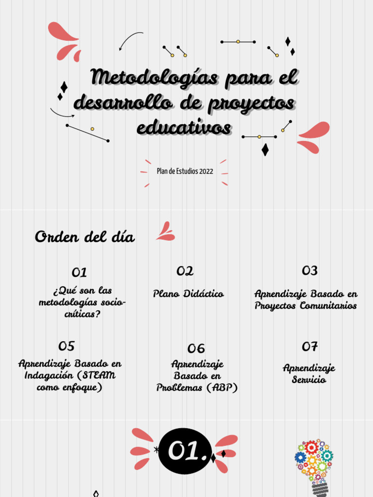 Presentaci-N Metodologia Nem | PDF | Aprendizaje | Evaluación