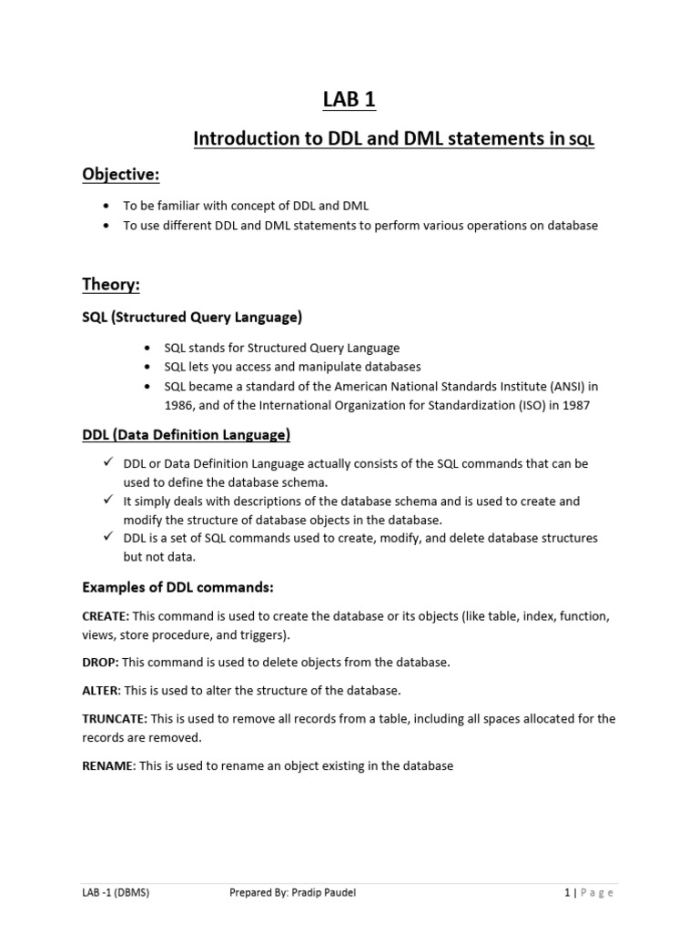 DBMS | PDF | Sql | Databases