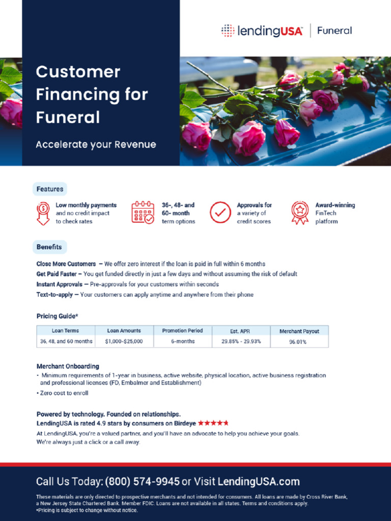 Funeral One-Sheet 4.6.23 | PDF