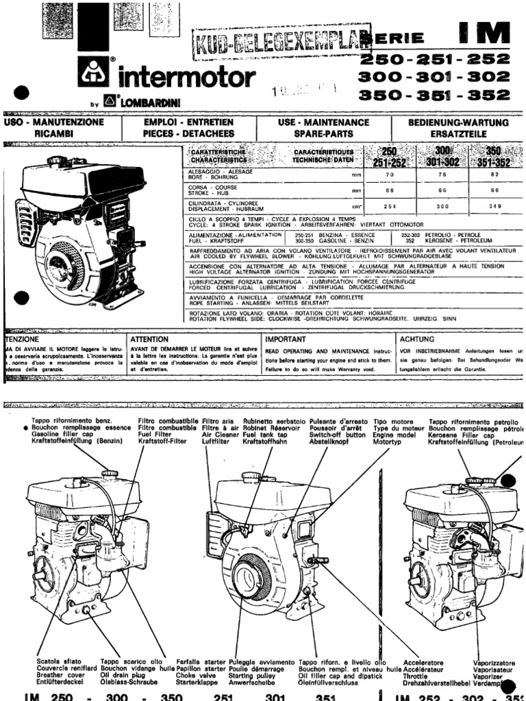 BAL-ETL Intermotor Serie IM | PDF