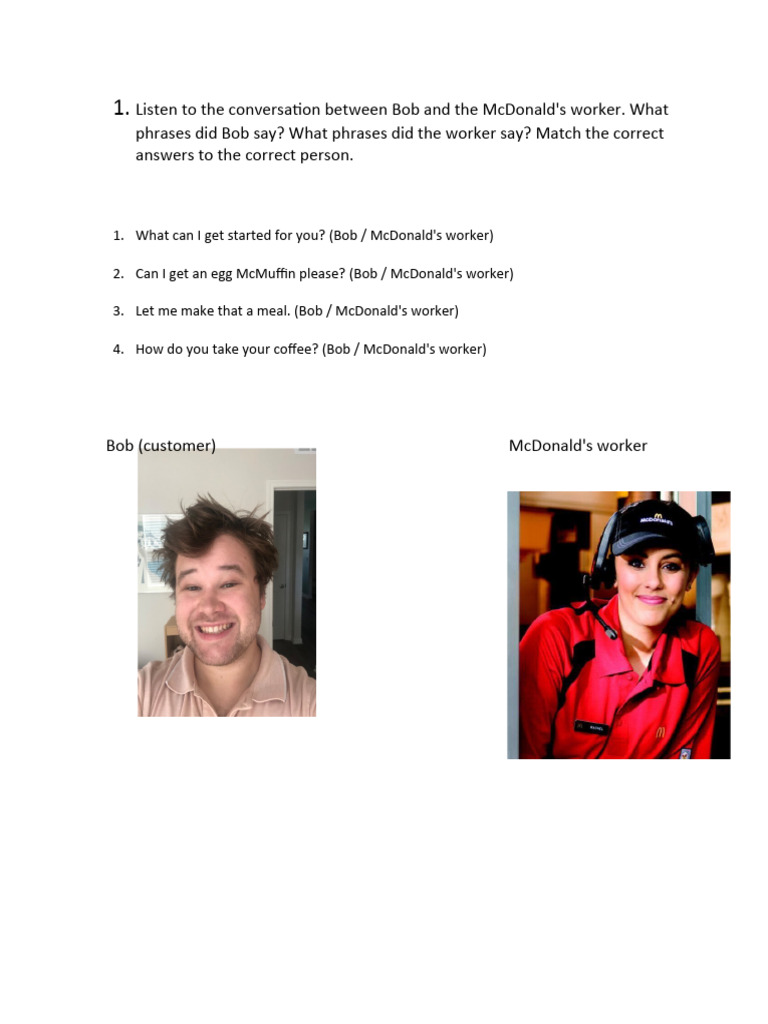 William Allen Bleisath LP8 Materials - Handout | PDF | Cooking, Food & Wine | Self-Improvement