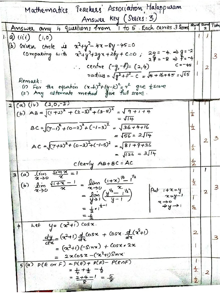 MAM Improvement Exam Unit Test - 3-1 | PDF