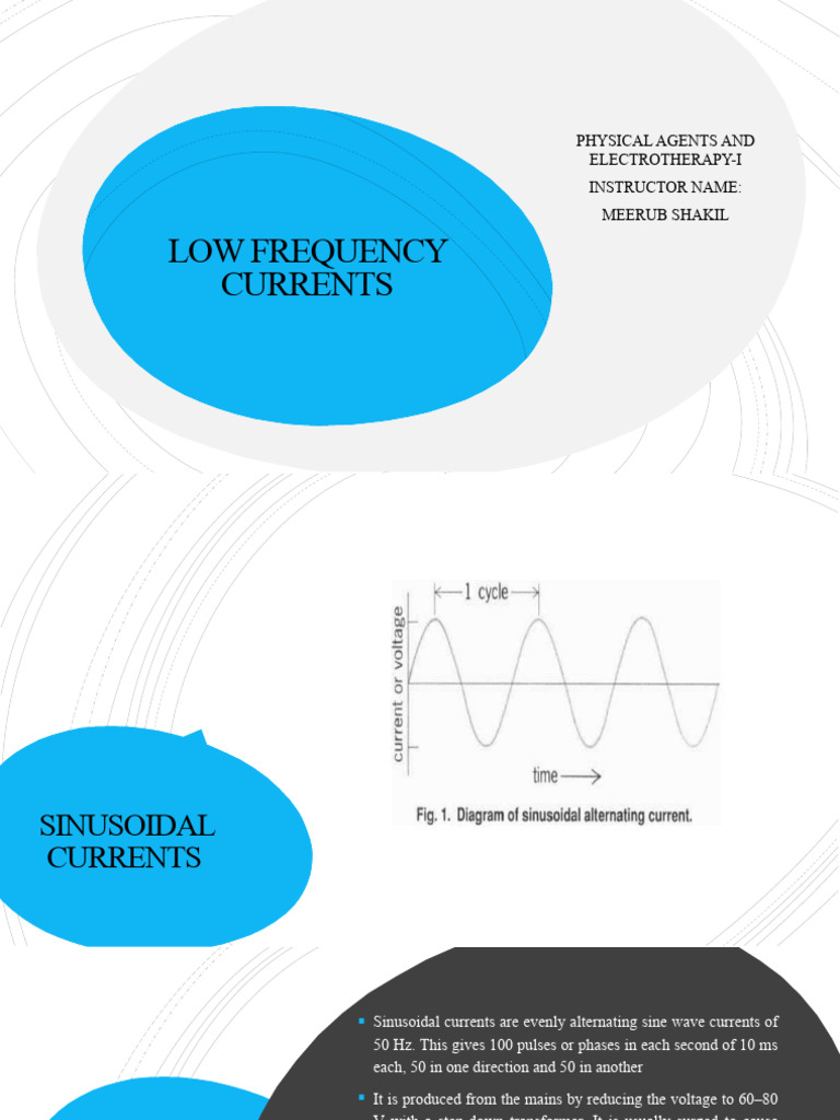 Lec-6 Sinusoidal Currents | PDF