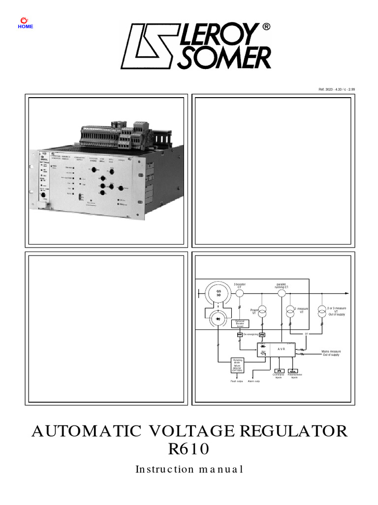 AVR Manual | PDF | Power Supply | Mains Electricity