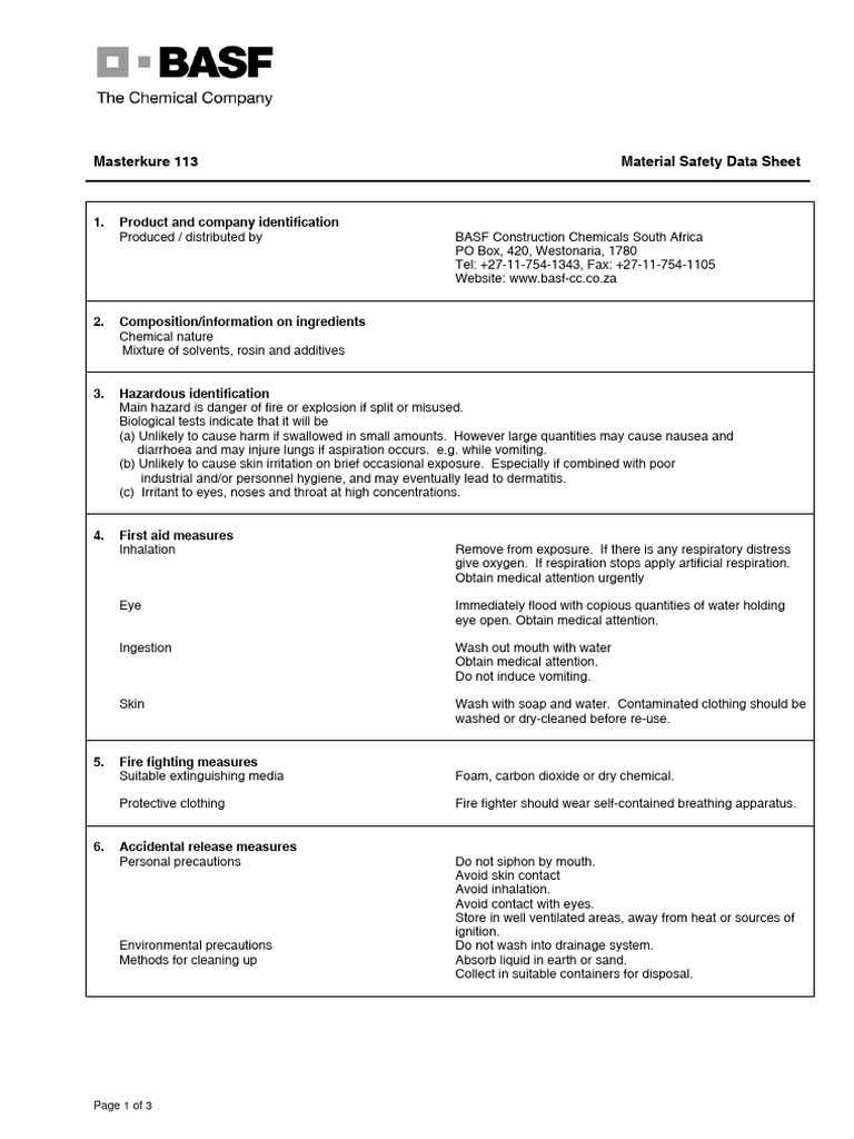 Masterkure 113 | PDF | Respiratory System | Water