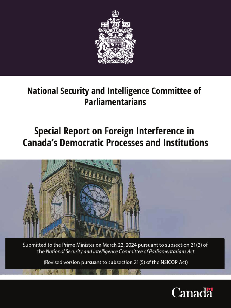 Special Report Foreign Interference | PDF | Political Repression ...