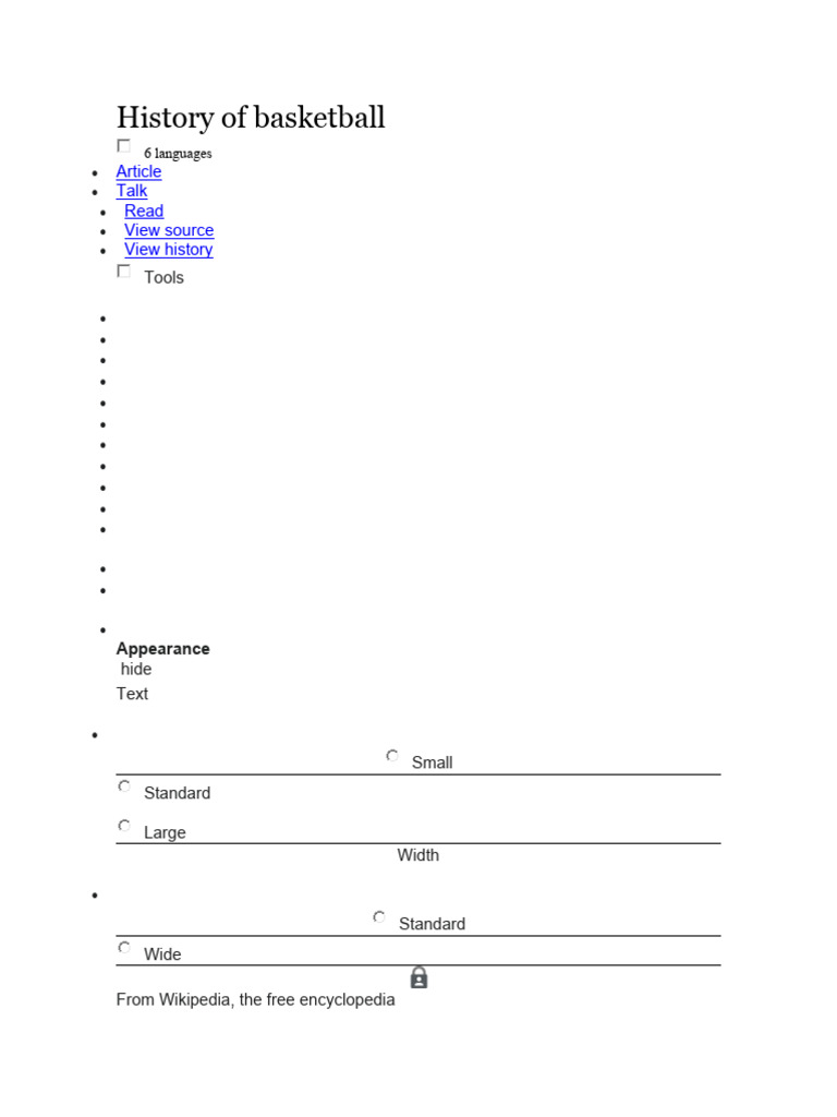 Basketball | PDF | Sports | National Basketball Association