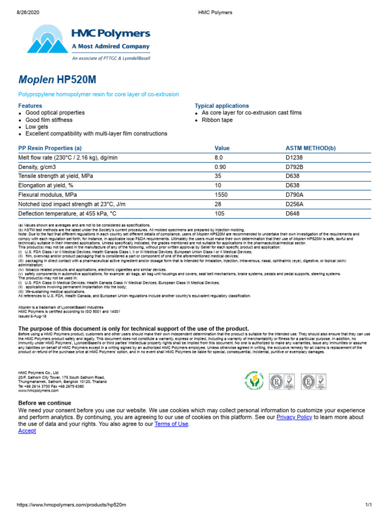 pp_520M_datasheet | Download Free PDF | Medical Device | Food And Drug ...