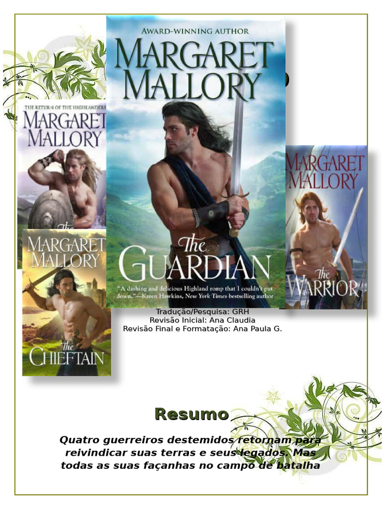 @classicoshistoricos - Margaret Mallory - 01 - O GuardiÃ o | PDF ...
