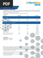 EPDM 40 Shore A Material Datasheet | PDF | Building Materials | Materials
