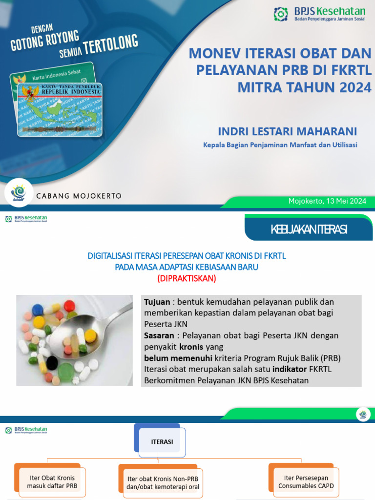 Draf Materi Monev Iter Dan PRB 2024 Rev1 | PDF