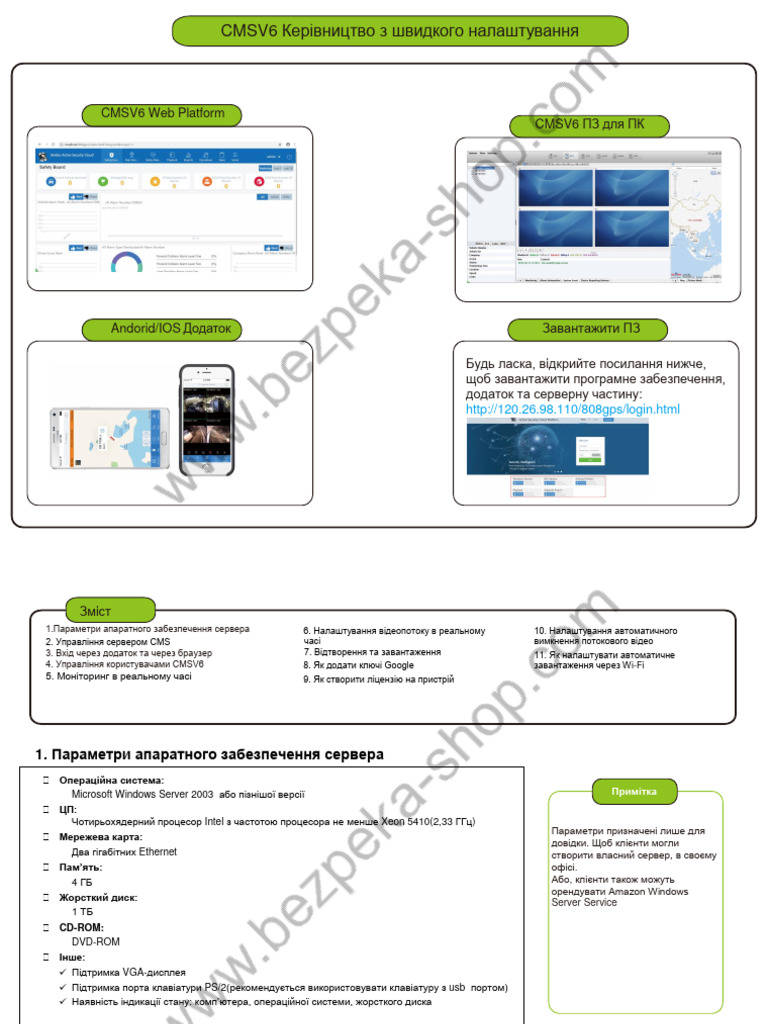 cmsv6 Quick User Guide | PDF