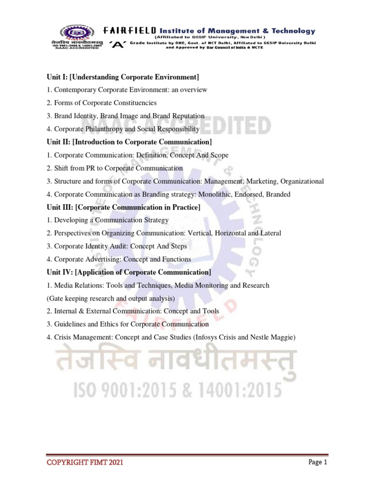Corporate Communication and Environment Guide | PDF | Brand | Corporate ...