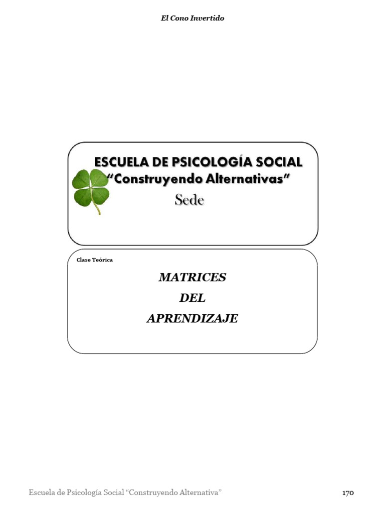 Psicologia Social Manual Primer Año - Matrices Del Aprendizaje - Pag ...
