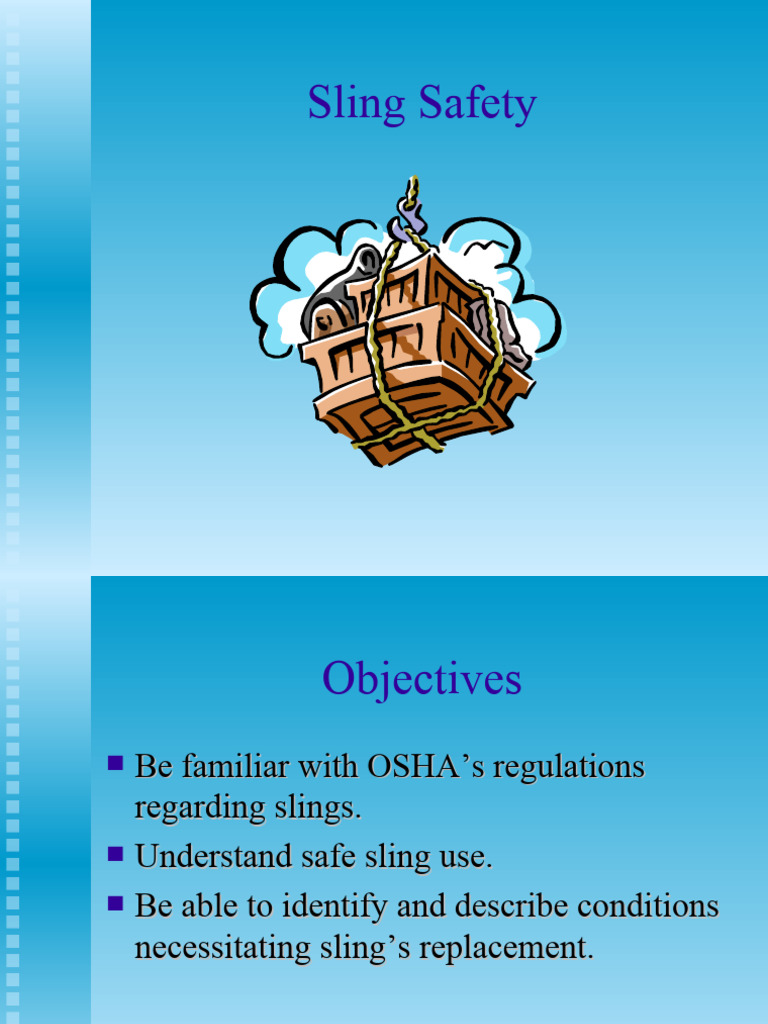 Sling Safety | PDF | Rope | Wire