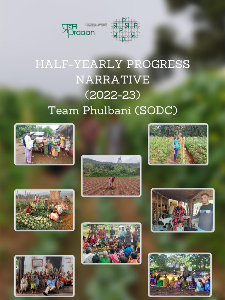 Half Yearly Progress Narrative of Phulbani Team (2022-23) | PDF ...