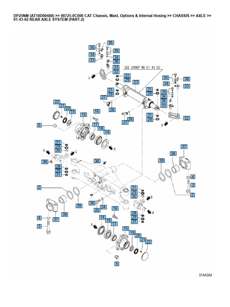 Parts - MCF Global Parts - REAR - AXLE - 2 | PDF | Axle | Wheeled Vehicles