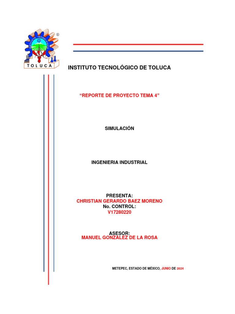 Reporte de Proyecto Tema 4 | PDF | Intervalo de confianza | Margen de error