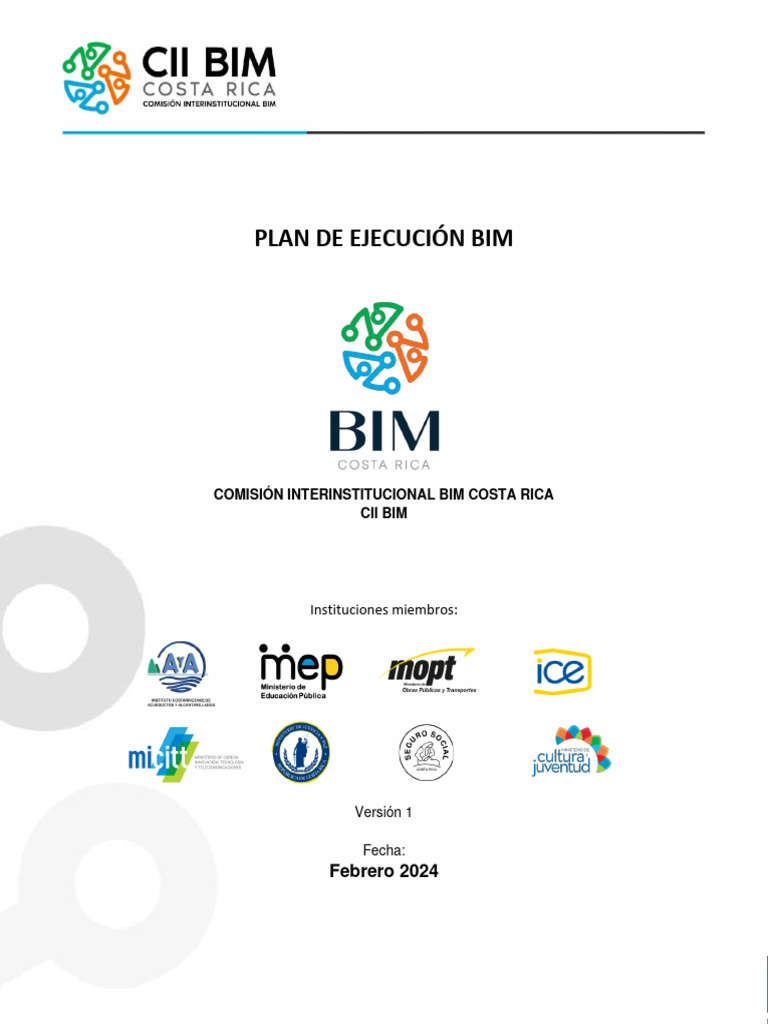 CII-BIM-BEP-2024-V1-1 | PDF | Software | Planificación