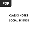 Social Topper Handwritten Notes Class 10 by Procbse | PDF | Balkans