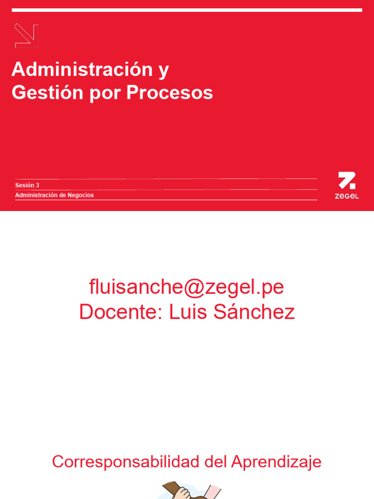 S3 Organización por procesos_REV | PDF | Business | Negocios económicos