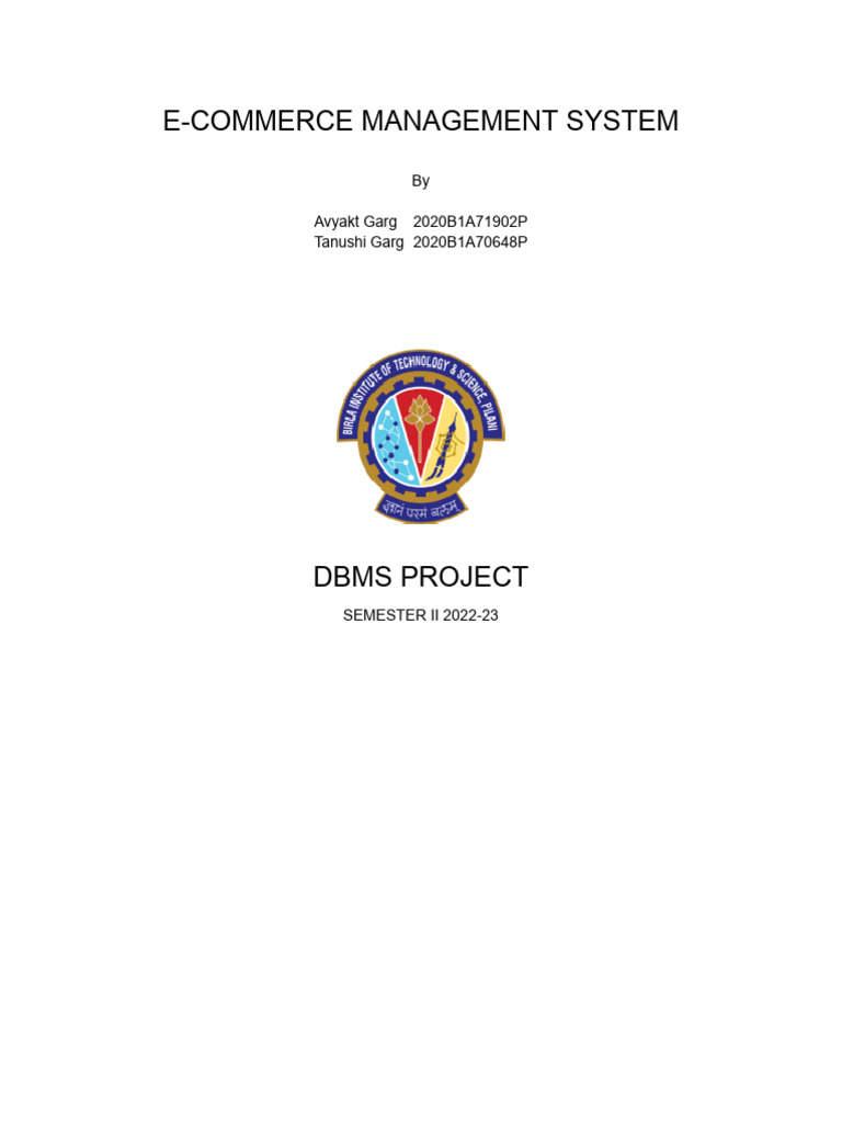 DBS Project | PDF | Personal Identification Number | Information Retrieval DBS Project | PDF | Personal Identification Number | Information Retrieval