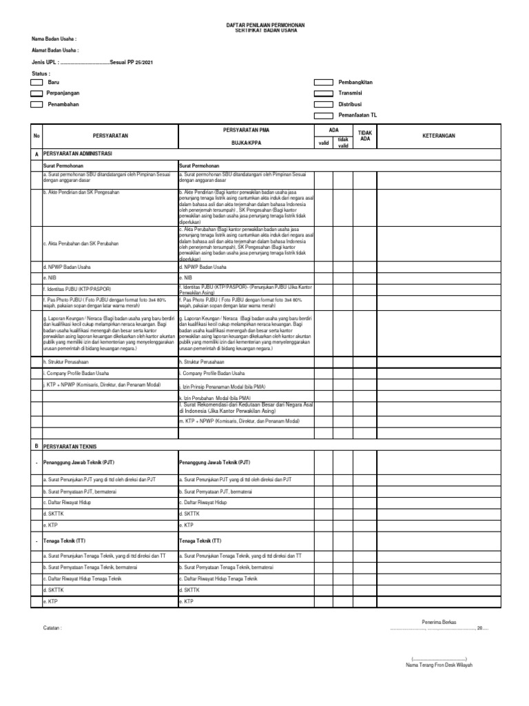 Form Sbu - Permen 12 | PDF