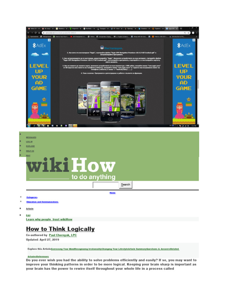 How To Think Logically | PDF | Thought | Fat