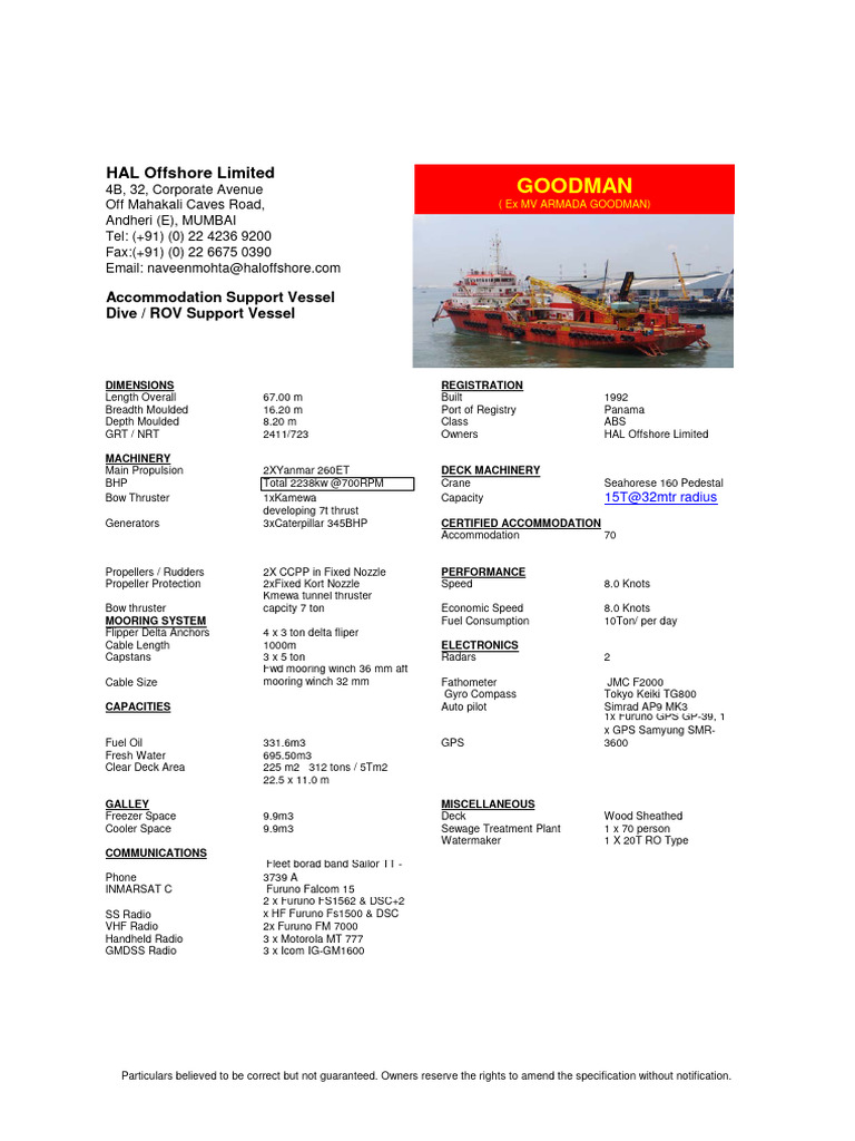 Goodman | PDF | Water Transport | Shipping