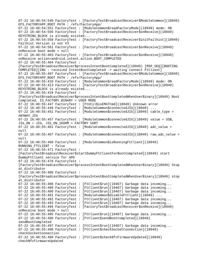 Firstbootlog | Download Free PDF | Telecommunications | Computing