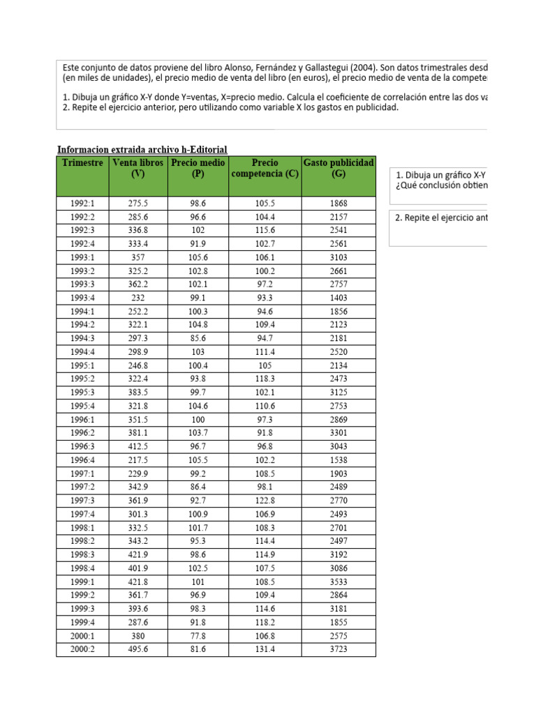 Econometria | PDF | Análisis estadístico | Enseñanza de matemática