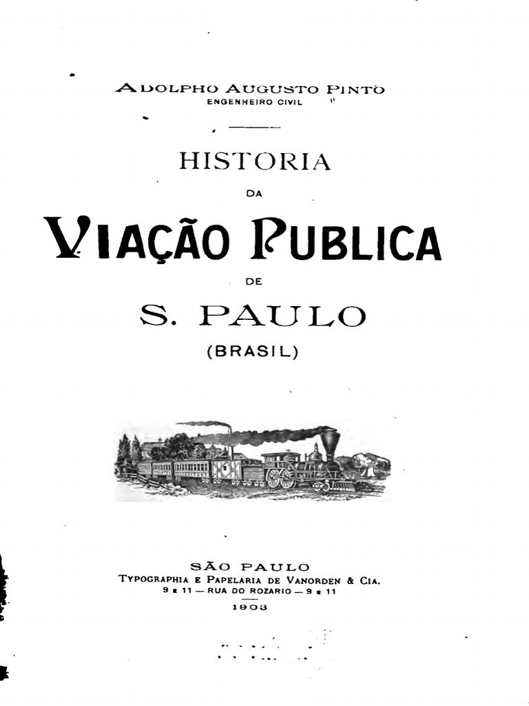 Adolpho A. Pinto 1903- História da Viação Pública | PDF