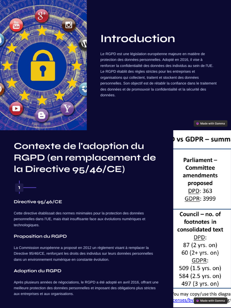 Comprendre le RGPD et ses enjeux | PDF | Vie privée et informatique ...