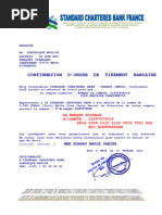 Bordereau de Virement | PDF