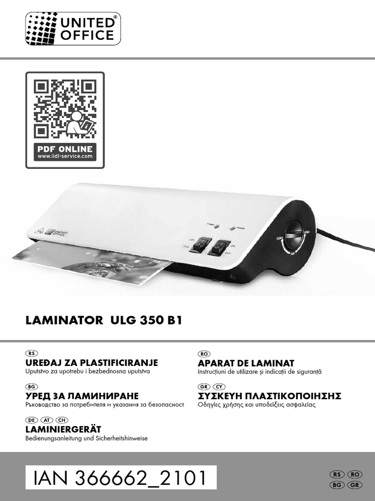 Plastifikator LIDL | PDF