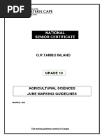 Grade 10 Agricultural Science Practical | PDF | Agriculture