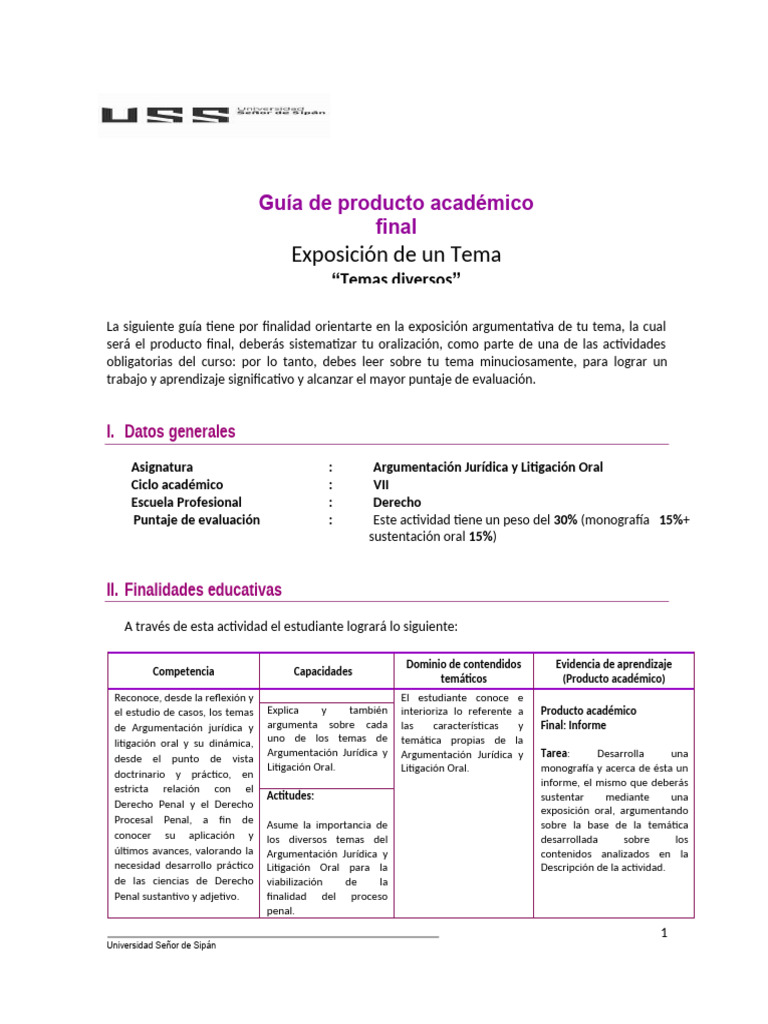 Guia Paf | PDF | Evaluación | Aprendizaje