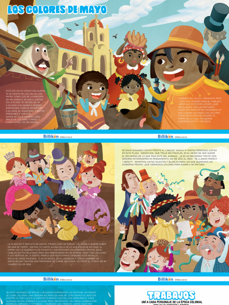 Los Colores de mayo-CUENTO-BILLIKEN | PDF