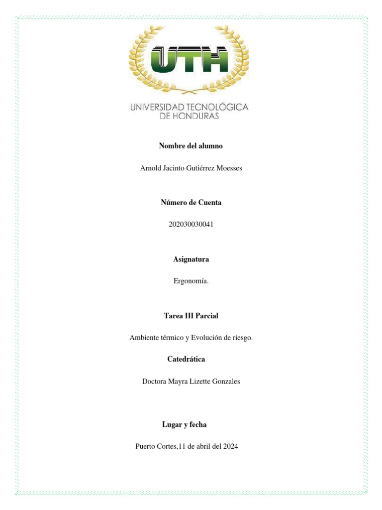 Tarea3 ArnoldGutierrez | PDF | Factores humanos y ergonomía ...