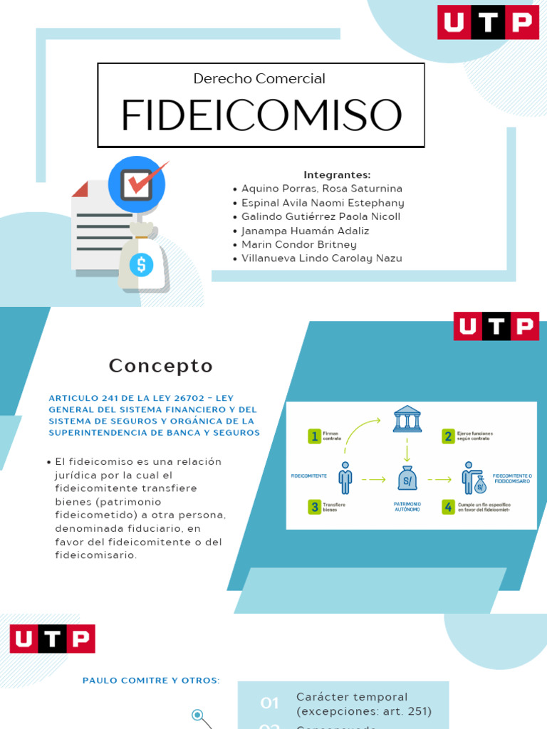 Fideicomiso: Conceptos y Ejemplos | PDF | Derecho privado | Ley común