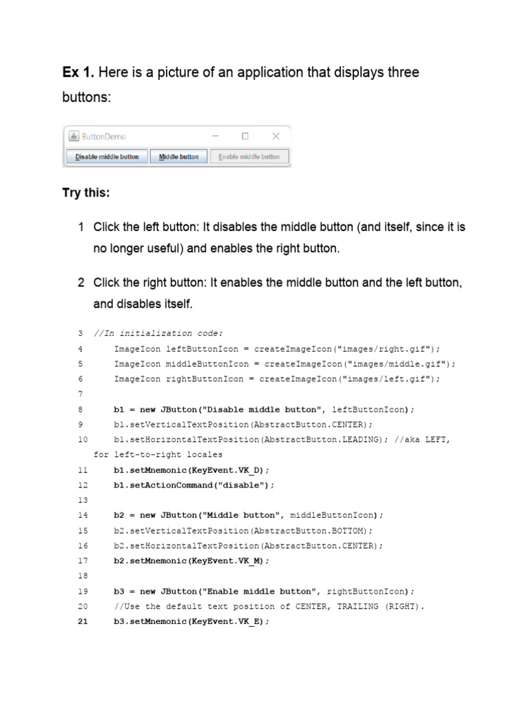 Exercises8 Java Graphical User Interfaces Download Free Pdf Button Computing Boolean