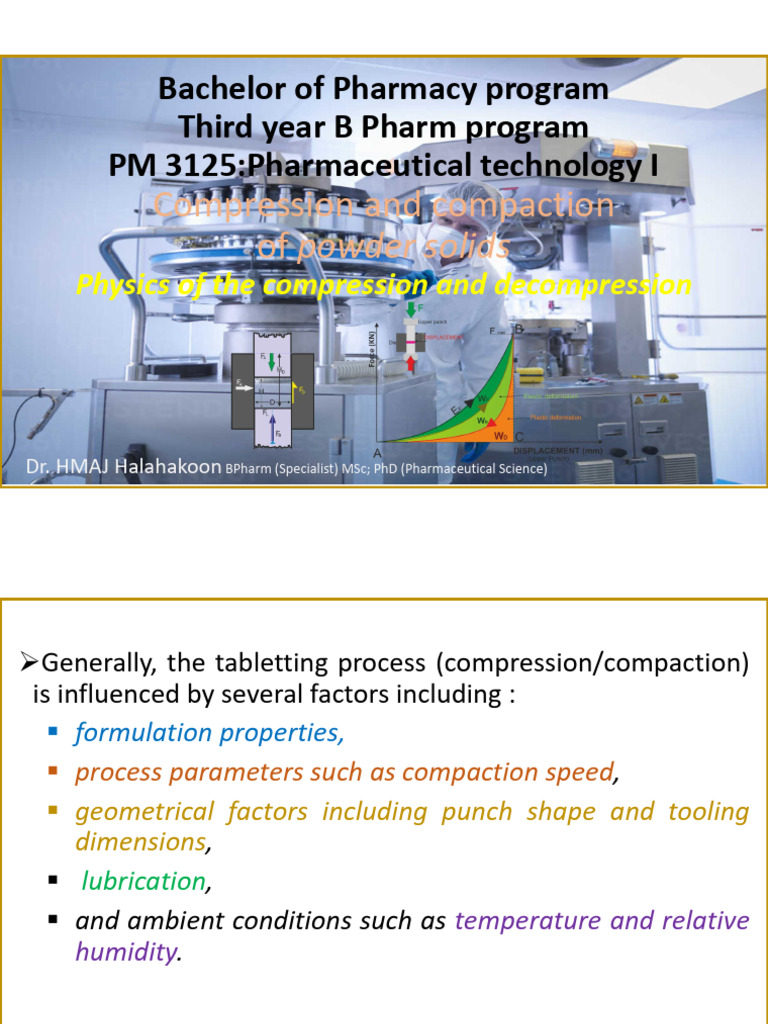 Compression and Compaction Lecture - Amila J Halahakoon - Full Lecture ...