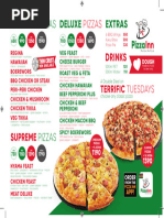 Pizza Inn Menu | PDF | Pizza | Beef