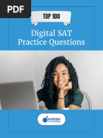 Digital SAT Math Practice Questions | PDF | Sat | Equations