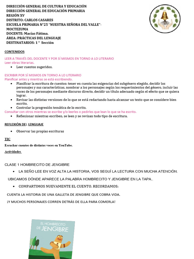 Hombrecito de Jengibre | PDF