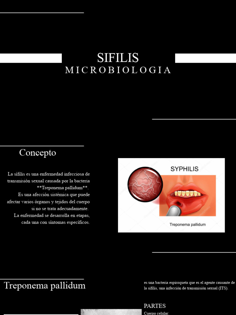 Sifilis 20240613 093657 0000 | PDF | Las bacterias | Infección transmitida sexualmente