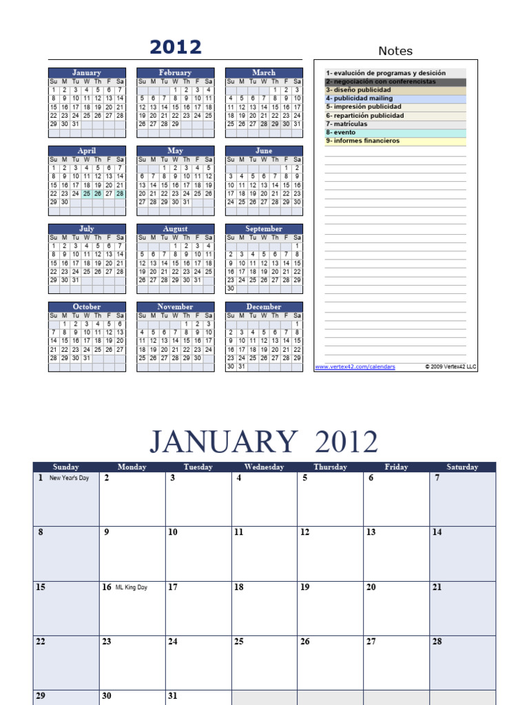 Progrmador Actividades | Download Free PDF | Holidays | Observances