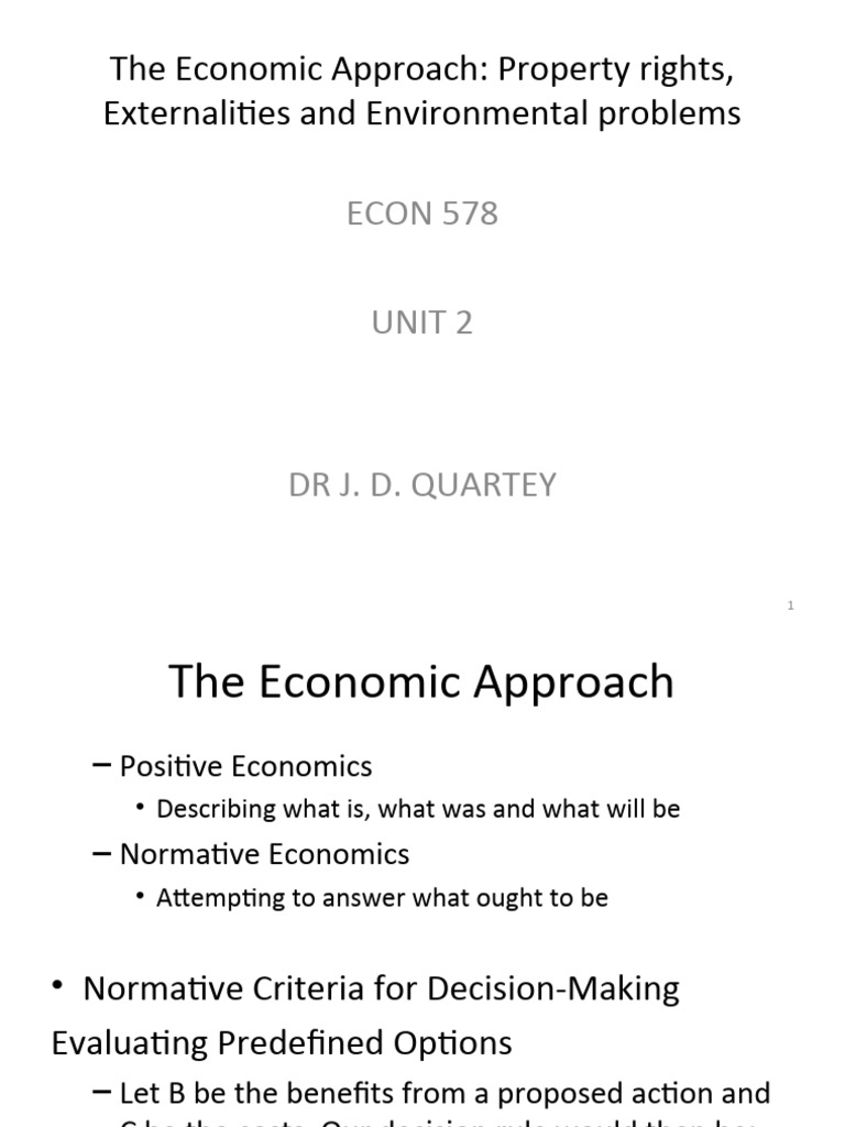 Econ 578 - Unit 2 | PDF | Externality | Monopoly