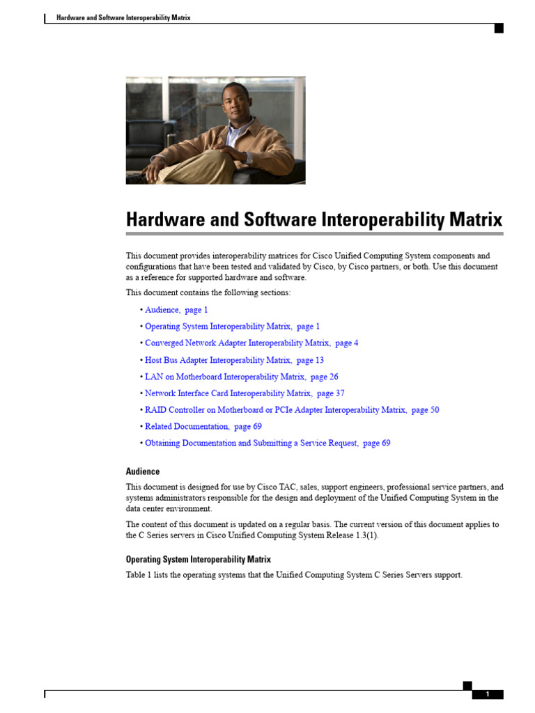 Cisco Ucsc460m2 Matriz de Compatibilidad R - HCL - C - Rel1-31 | PDF | Hyper V | Network ...