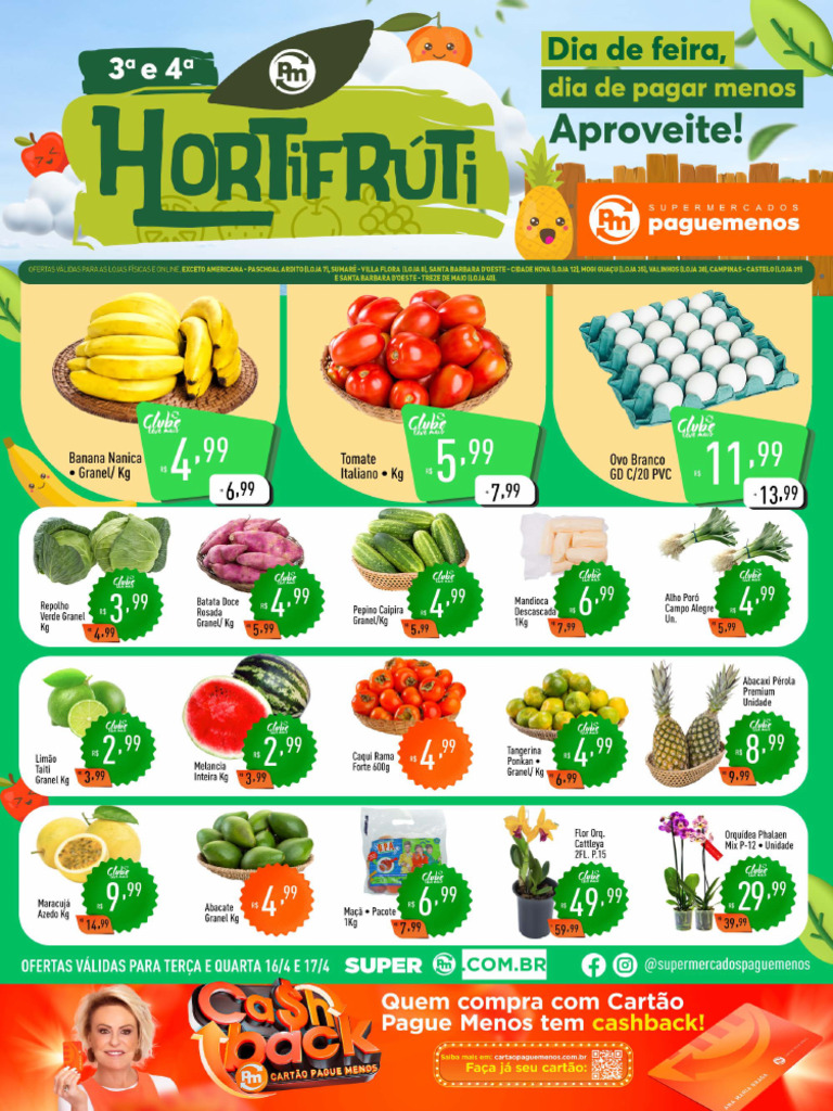 Tabloide FLV Rede 4QpwHQi | PDF